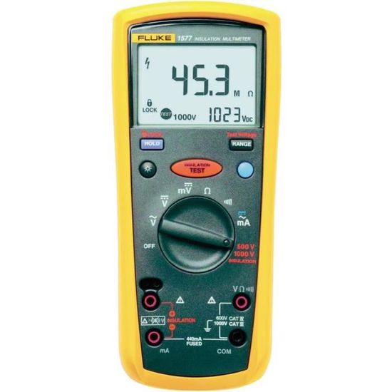 Multimètre testeur d'isolation Fluke 1577 - Cdiscount Bricolage