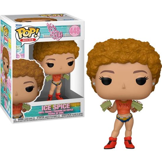 Figurine Funko Pop! - Ice Spice - Vinyle - 9,5 cm - Cadeau Idéal ...