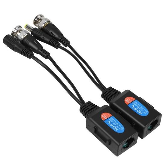 Émetteur à paire torsadée, émetteur-récepteur audio passif 1,7x1,1x0,7 ...