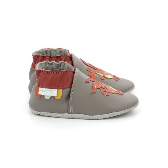 ROBEEZ Chaussons Firetale gris Gris - Cdiscount Chaussures