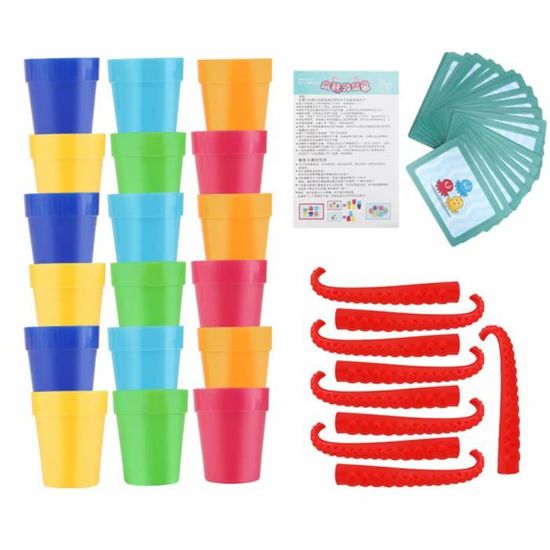 Jeu de tasses empilables de course jeu interactif parent-enfant enfants ...