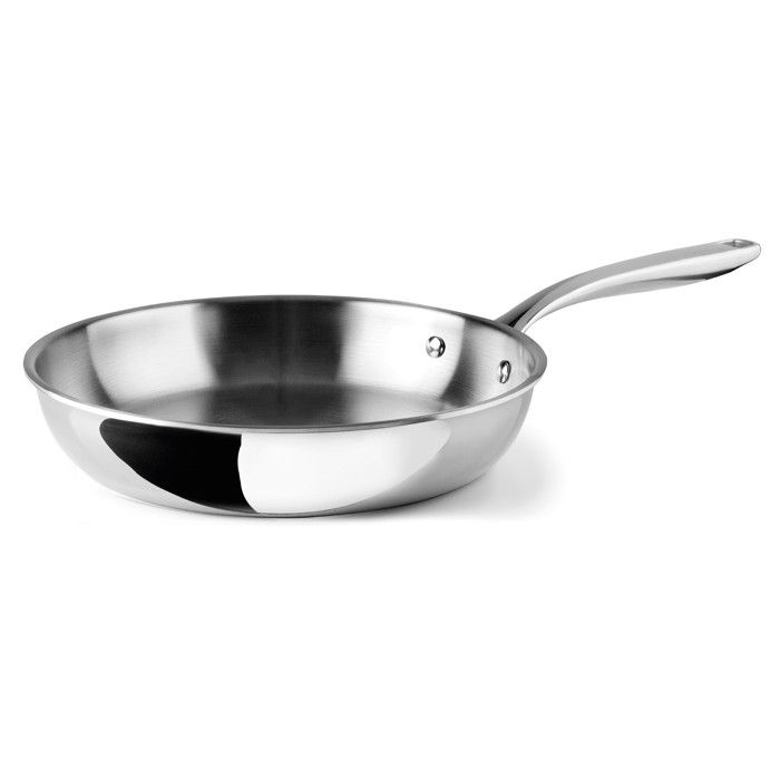 Poêle Lacor Trichef - Argenté - 16 cm - Cdiscount Maison