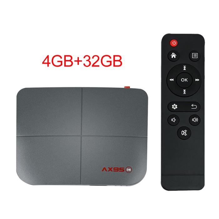 4G32G - Boîtier Smart TV Dolby BD MV Disiney +, Android 9.0, Amlogic ...