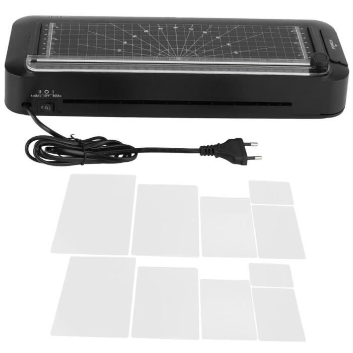 Machine à plastifier, plastifieuse automatique 100W 5 en 1 ...