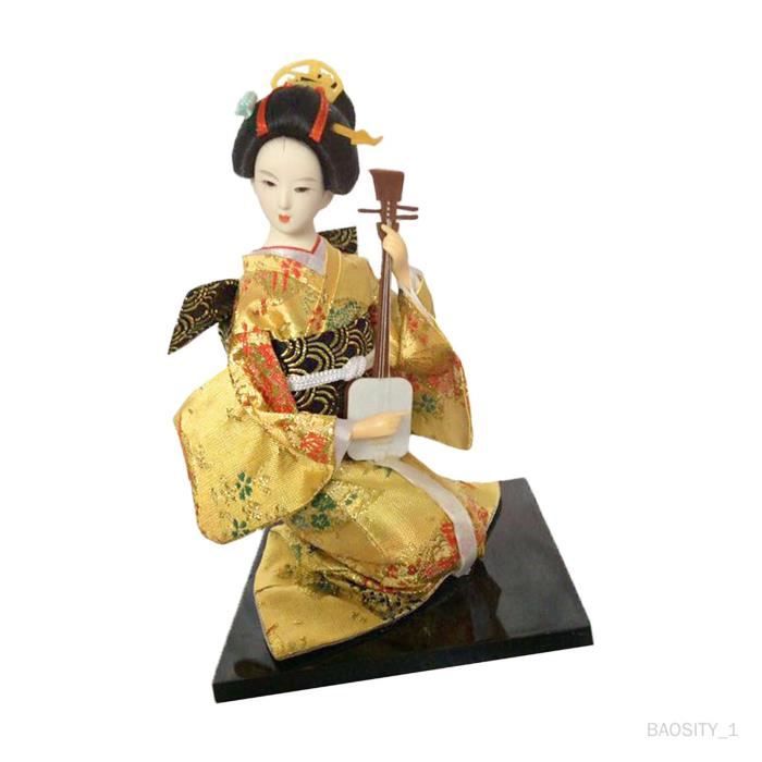 Figurine miniature - Kimono Geisha - Modèle E - Poupée Asiatique ...