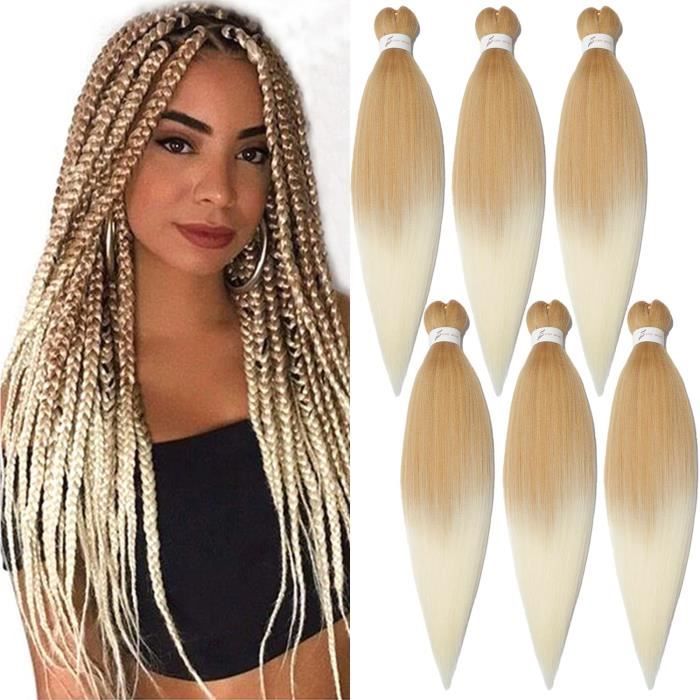 Rajout Meches Tresse Cheveux 30 Pouces 6 Packs-Lot Meches Pour Tresses ...