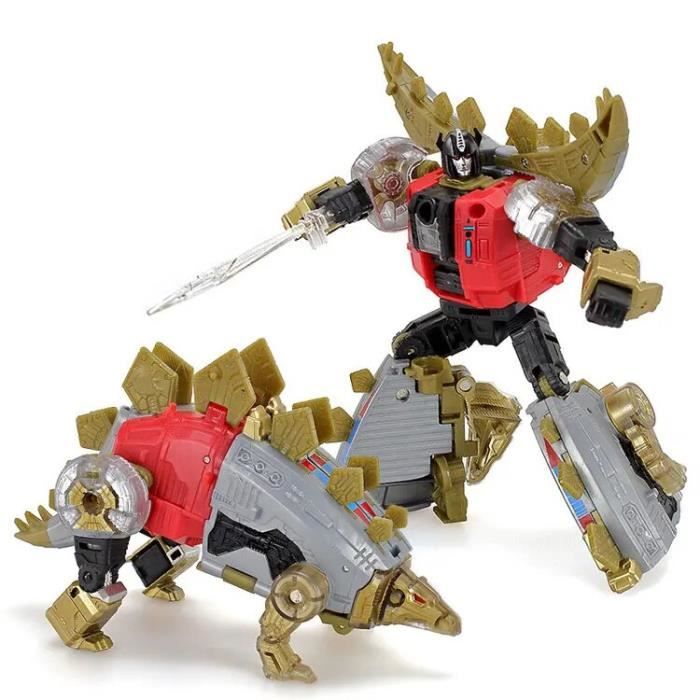 03 sans boîte - BPF 5IN1 Transformation G1 Robot Toy Dinoking ...