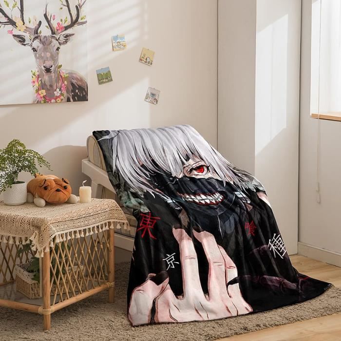 Tok-Yo Gho-Ul Plaid En Polaire Flanelle, Couverture Moelleux Anime ...