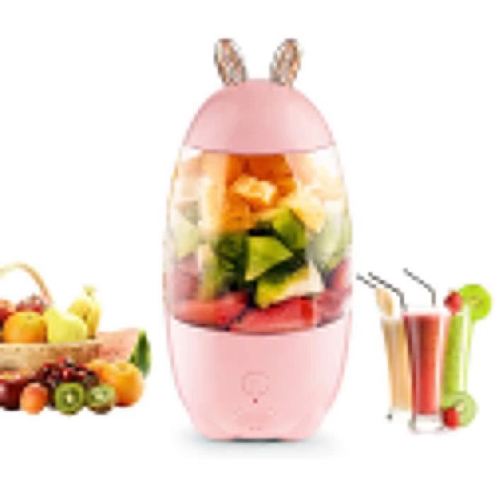 Blender Portable USB Mixeur des Fruits Mini ÉLectrique Resse-Agrumes ...