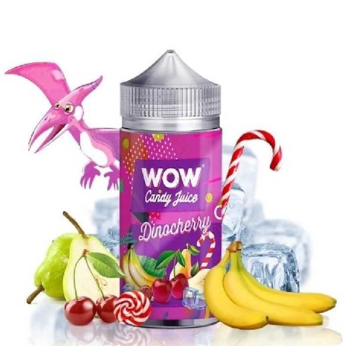 Dinocherry 100ml Candy Juice - Made In Vape- Genre : 80 ml et ...