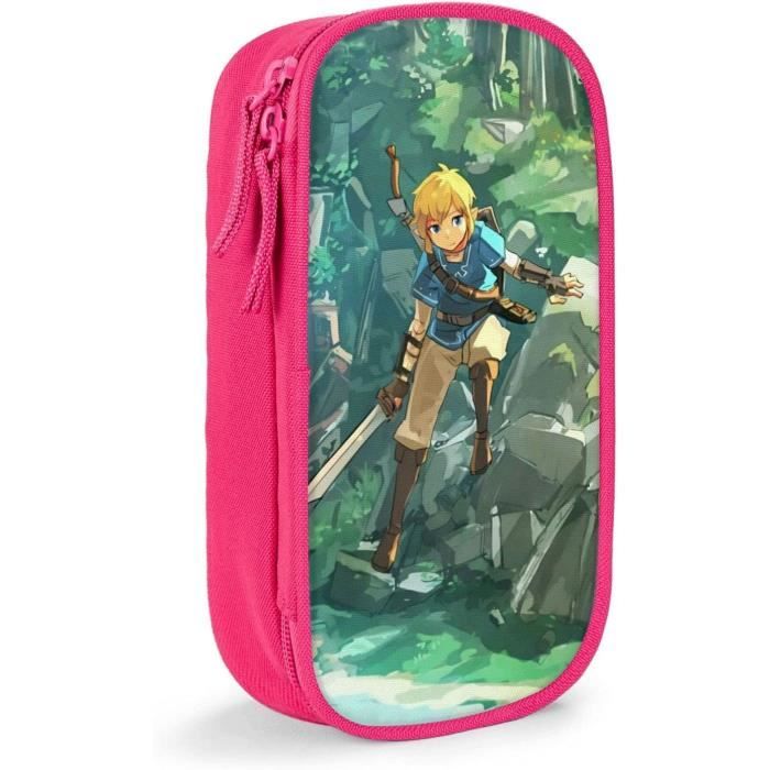 Trousse à crayons Legend of Zelda - Rose - Cuir - 5x105x21cm Rose ...
