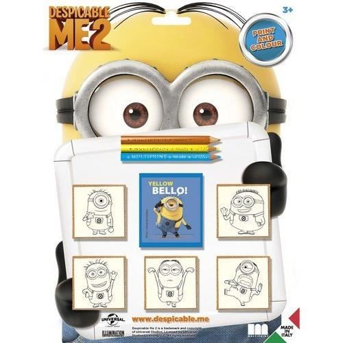 Blister de 5 tampons - Les Minions - Cdiscount Beaux-Arts et Loisirs ...