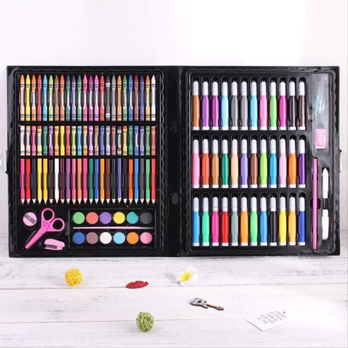 Crayon Crayon de Couleurs Enfants Crayon de Couleurs aquarellables ...