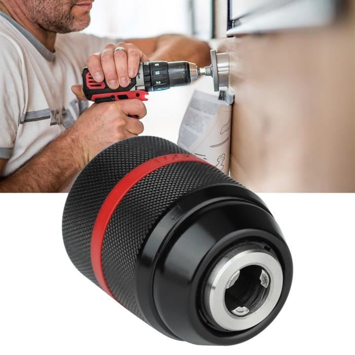ARAMOX Mandrin auto-serrant Mandrin pour perceuse à main sans clé 1 / 2 ...
