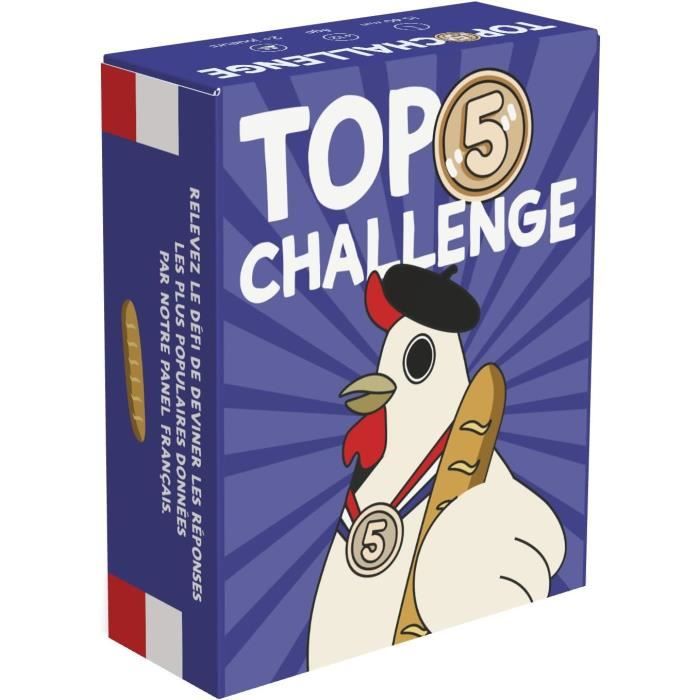 Top 5 Challenge – Jeux De Société Famille Et Amis – 220 Cartes Pour ...