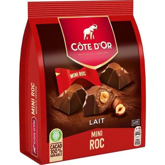 Côte d'or Mini rocher lait 158g - Cdiscount Au quotidien