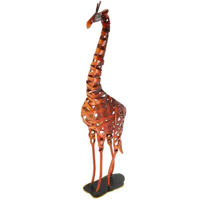 HEG Sculpture De Girafe En Métal Sculpture De Girafe Artisanale, Statue ...