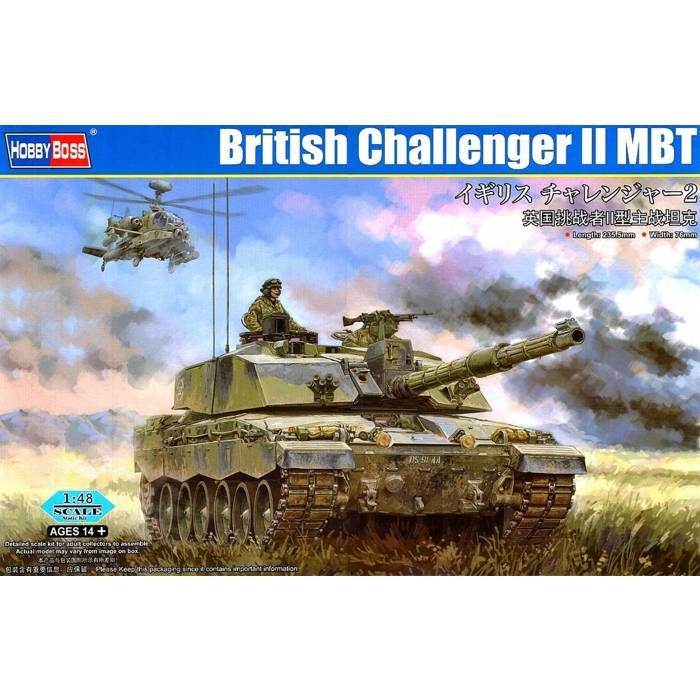 Maquette Char - HOBBY BOSS - Challenger II MBT - Échelle 1:48 ...