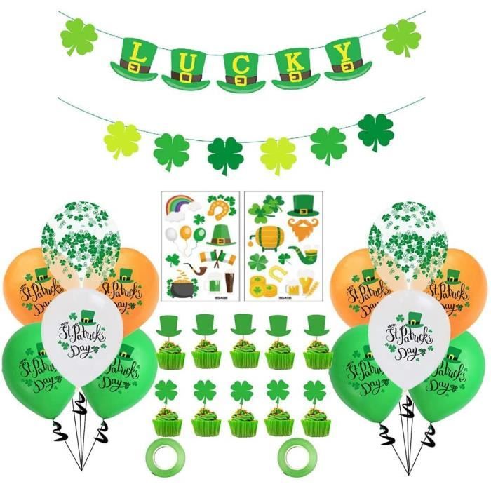 Balloon De Fete - Limics24 - Ensemble Décoration La Saint-Patrick ...