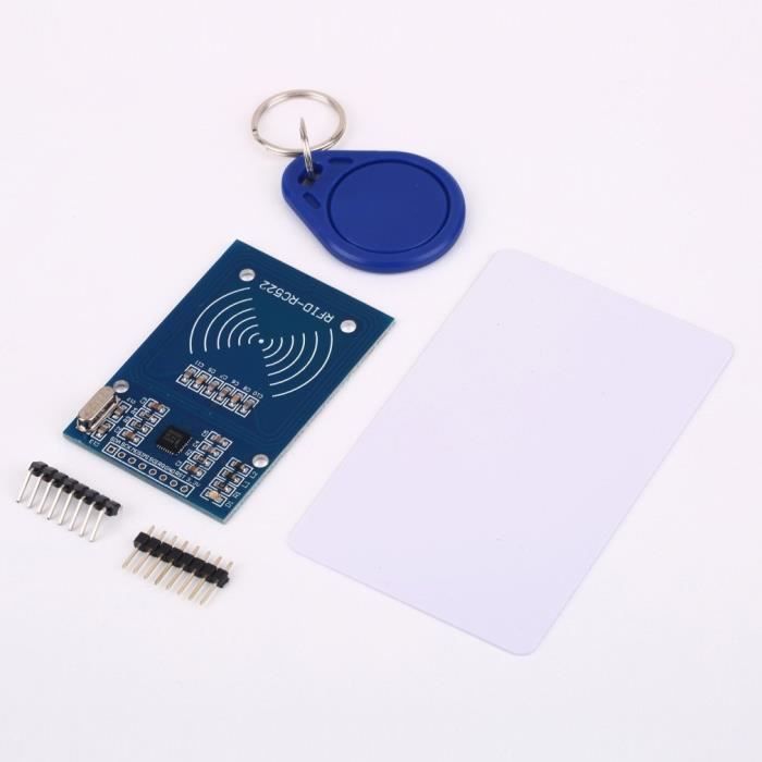 Lecteur de cartes RFID - MF RC522 - Module RC522 - 13,56 MHz - Faible ...