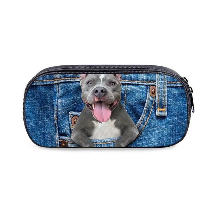 Trousse Scolaire - SHLK - Sac à crayons animaux mignons - Tissu Oxford ...