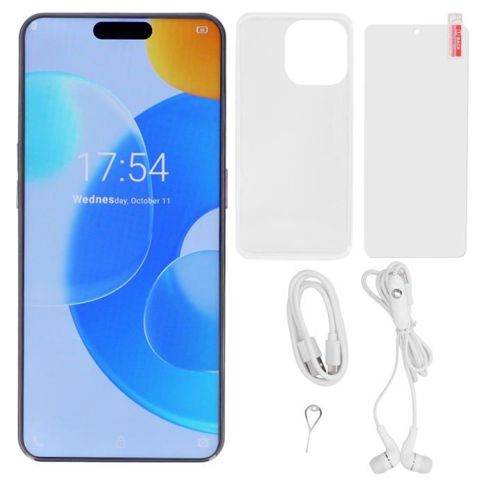 Sonew Smartphones Ultra fins Smartphone ultra fin 6,53 pouces, 7800 mAh ...