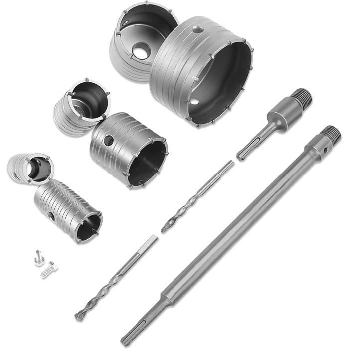 Trépaéton, Set de Scies Cloches, Jeu de forets pour Carottiers TCT ...