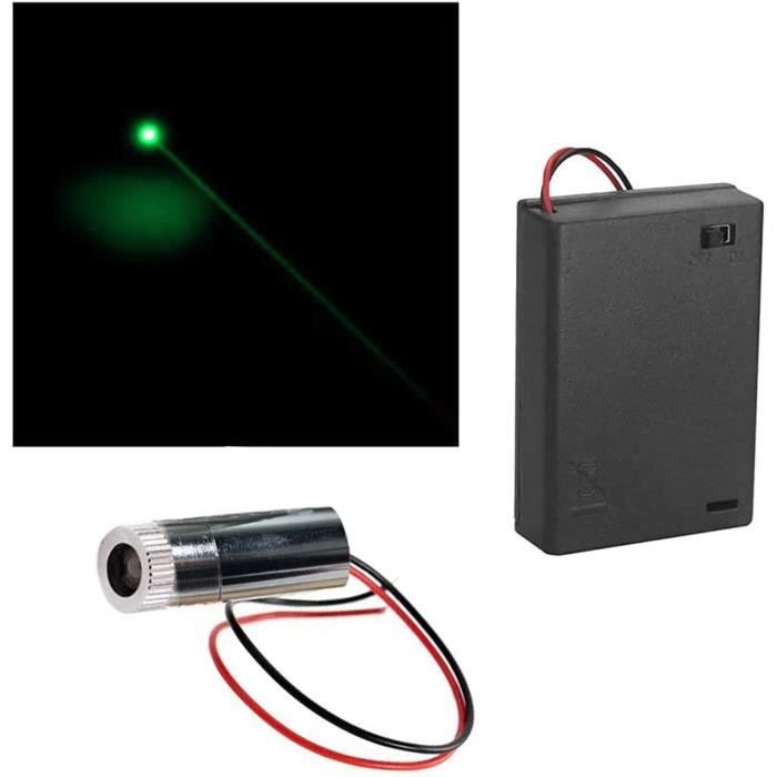 Module de Diode Laser, CTRICALVER 1pcs 520nm Laser à Point Vert 5.5-6V ...