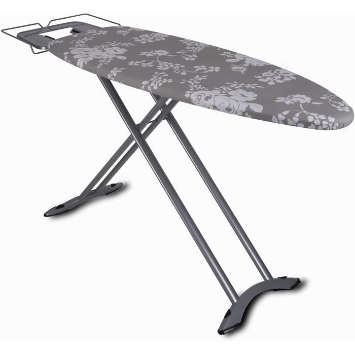 Table à repasser pliable 2en1 WILD en acier 130x47 H90cm avec repose ...