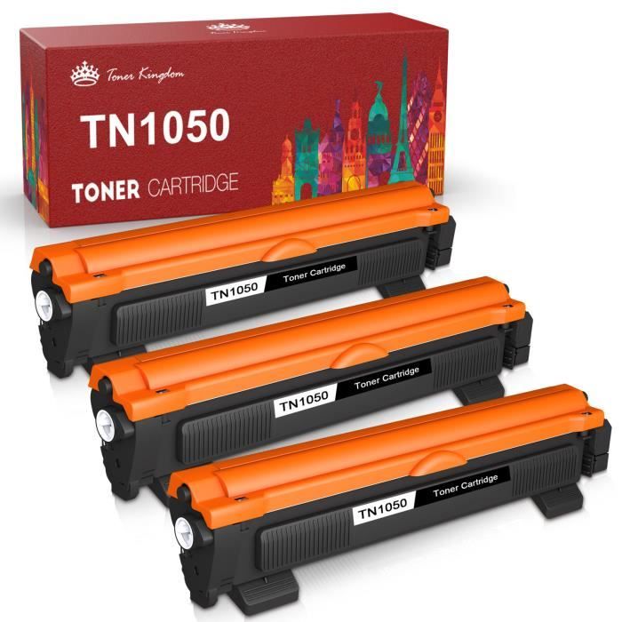3 Noir Cartouches de Toner Compatible Brother TN1050 pour Brother MFC ...