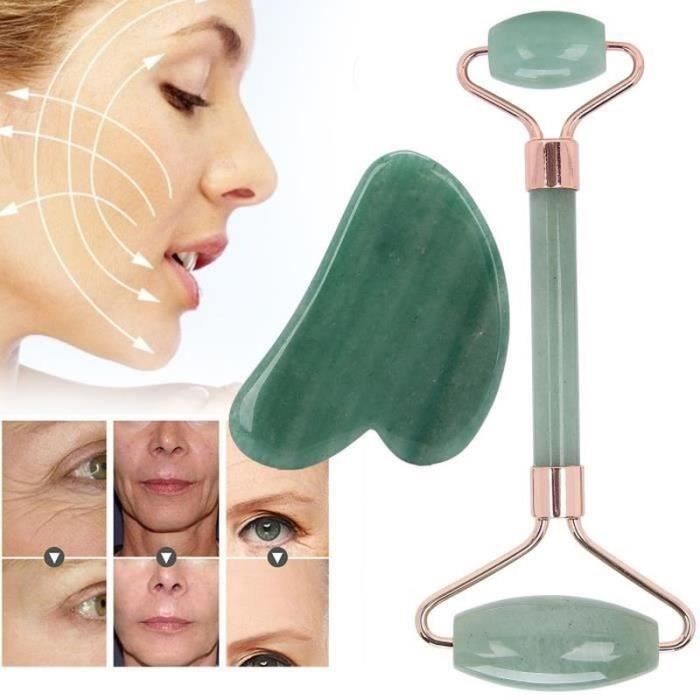 Hf02684 Hililand Rouleau Amincissant Visage Masseur à Rouleaux Portable