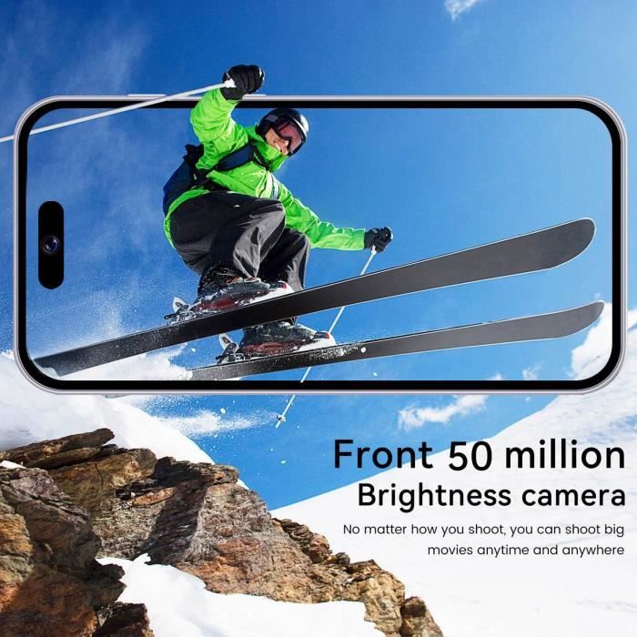 Sonew Smartphones Ultra fins Smartphone ultra fin 6,53 pouces, 7800 mAh ...