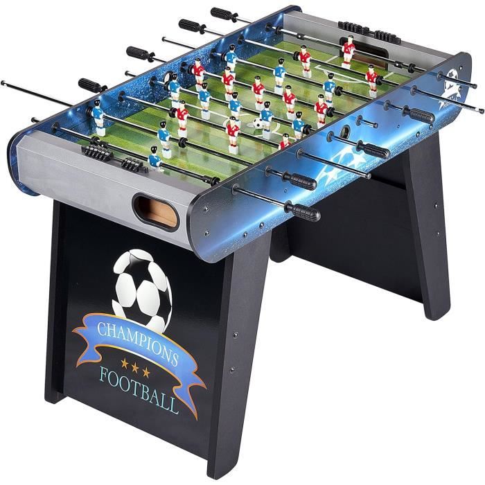 Leomark Table de babyfoot Table eois Jeu de Football, Table de Baby ...