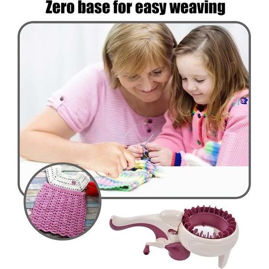 Machine À Tricoter Ronde, Machine À Tisser À Tricoter À La Main ...