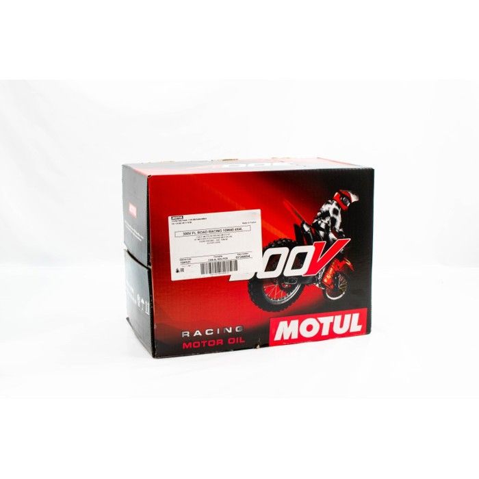 Carton 4 x 4L – MOTUL 300V Road Racing 10W-40 – Huile Moteur Moto 4T ...