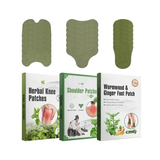 Patch Anti Douleur Genoux, Patch Anti Douleur au Cou, 40Pcs Patch ...