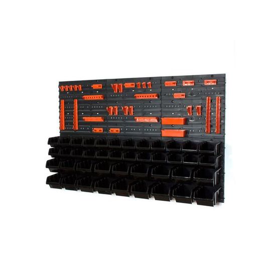 Table d'atelier pour outils 120 x 80 cm 42 bacs V39 - Cdiscount Auto