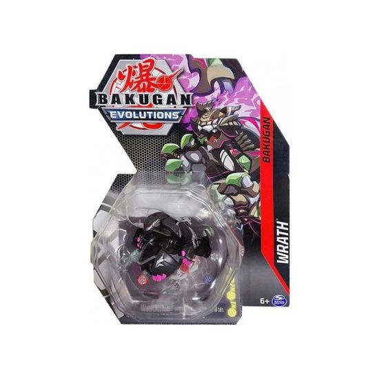 Coffret Bakugan - Pack Wrath : Boule Noire Figurine - Set Evolutions ...