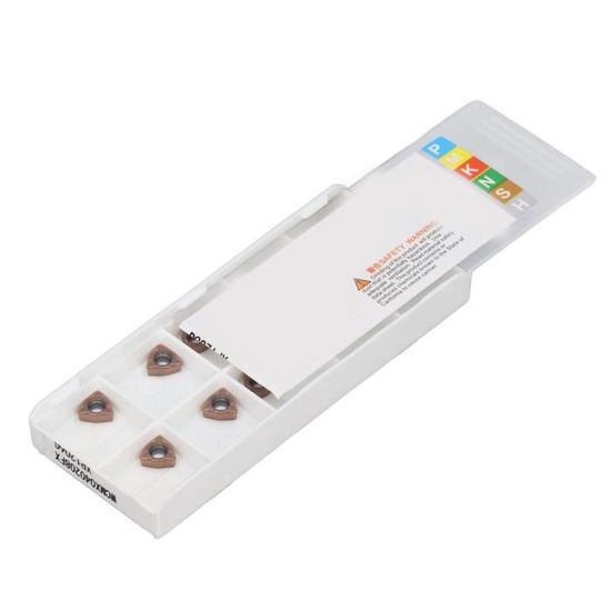 GOTOTOP Insertion tournante 10 Pcs Tournant Insert Carbure Lame Tour Cutter Fraisage CNC Kit D ...