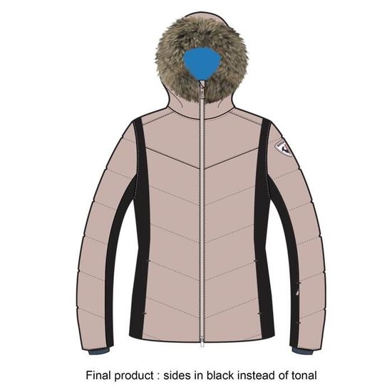 Veste de ski femme Rossignol Altipole - rose blanc - 2XS - Cdiscount Sport