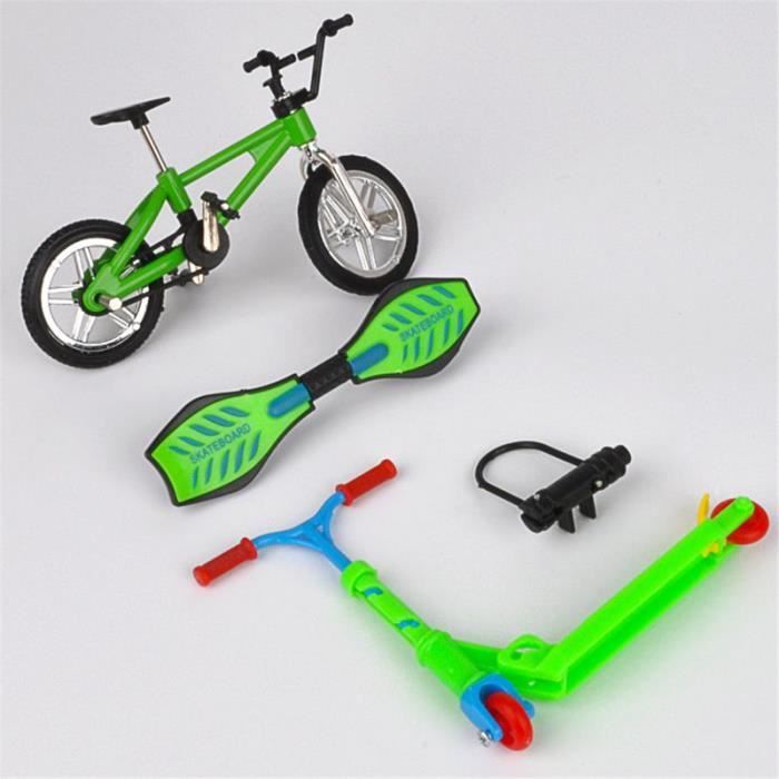 Mini Scooter à deux roues, jouet éducatif pour enfants, Scooter à doigt ...
