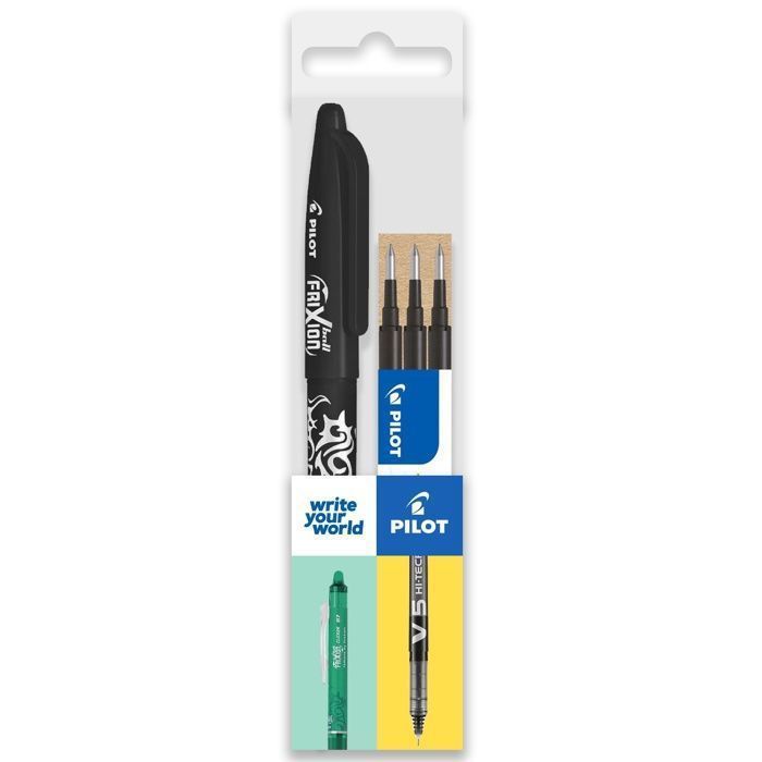 Pilot Frixion Stylo Roller Effaçable Chaleur/Friction FR7 - 0,7 mm ...