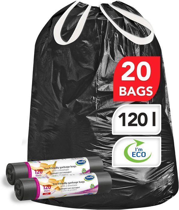 Sac Poubelle-Sac à Déchets-Écologique et Recyclable-Fait de Déchets ...