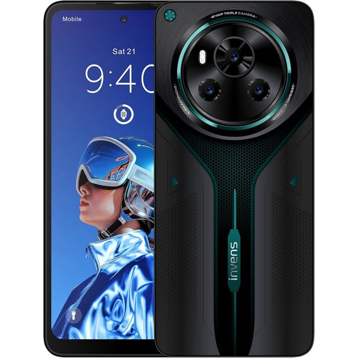 Smartphone invens Ultra 13P Android 15, 6.79" HD+, 64MP, Double SIM ...