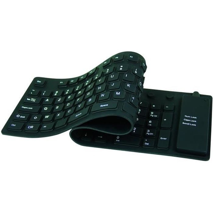 Clavier azerty silicone - Cdiscount