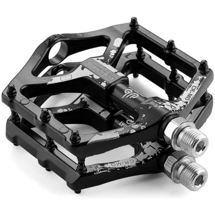 Pédales de vélo, Pédale VTT Vélo Route Cyclisme Pedales Anti-Glissant 9 ...