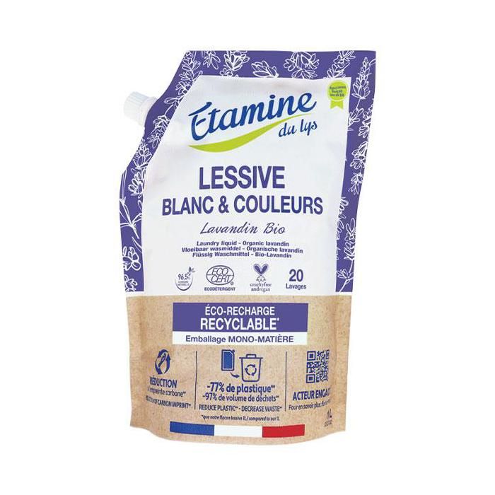 Etamine du Lys Ecorecharge Lessive liquide Lavande 1L - Cdiscount ...