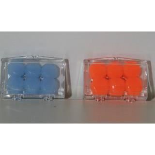 Bouchons d'oreille Bodyguard Ear en silicone - 6 unités - Bleu ou ...