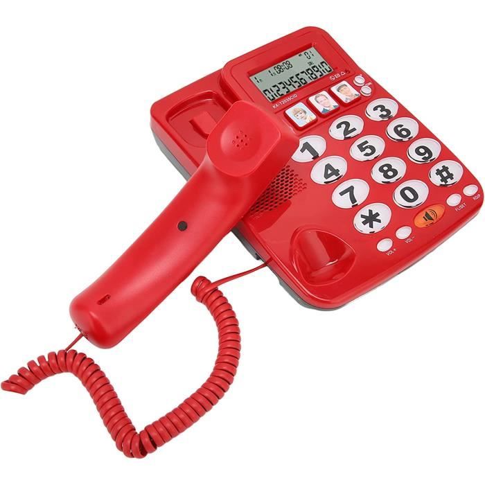 Téléphone Filaire, Ligne Fixe Filaire, Téléphone Fixe avec ...