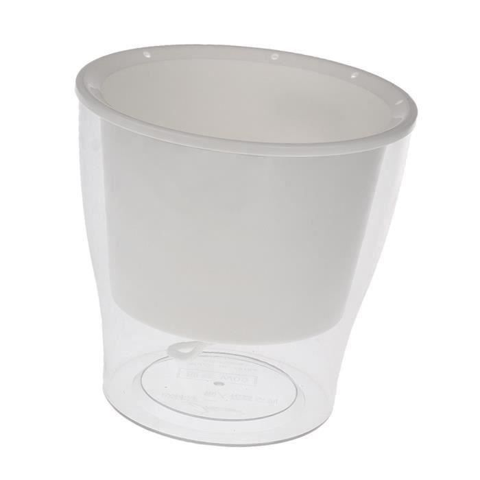 Pot De Fleur en Plastique Poterie AutoarrosageJardin Plantes Récipient ...